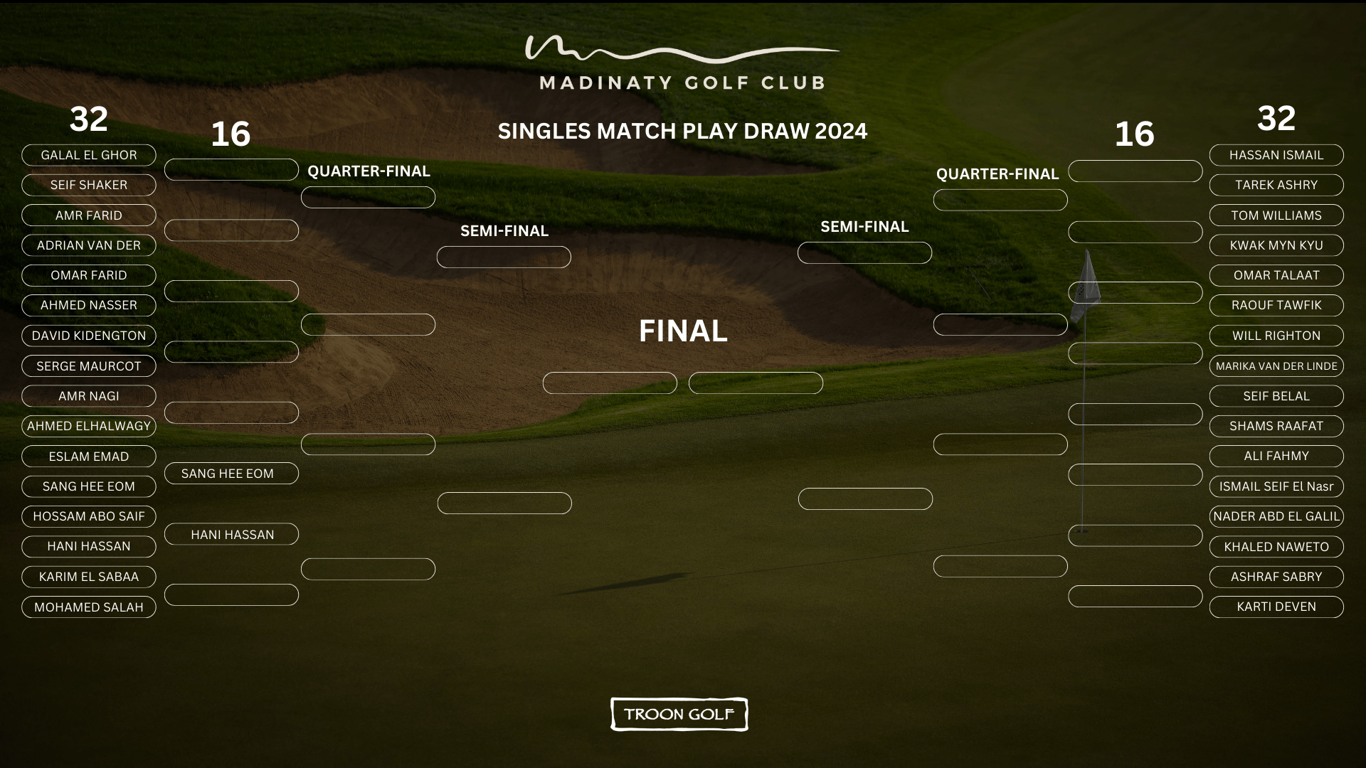 Match Play - Madinaty Golf & Country Club
